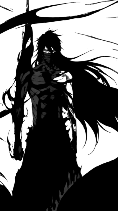 Anime Bleach, Long Hair, Ichigo Kurosaki, Bankai, Black Hair, 750X1334 ...