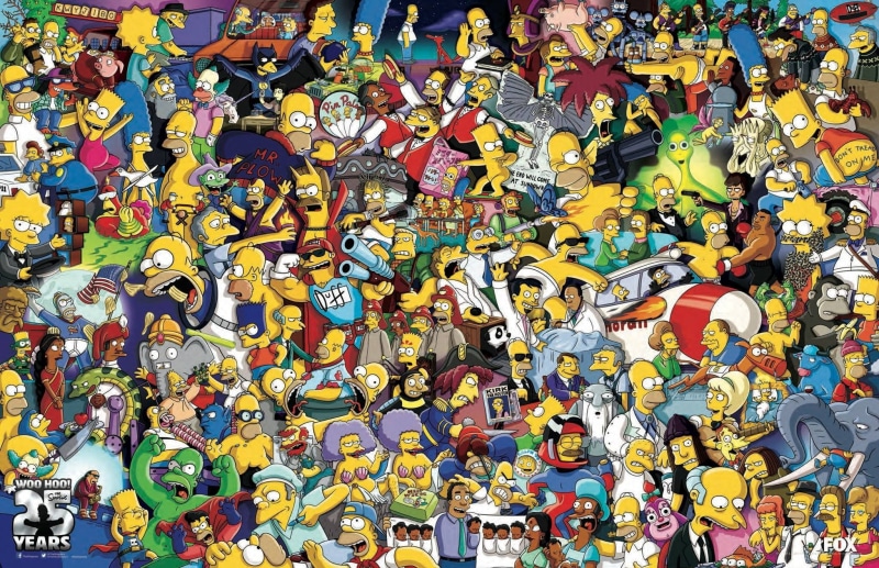 Human Representation, Choice, Homer Simpson, No People, Bart Simpson ...